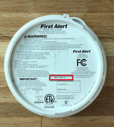 Smoke or CO Alarm Expiration Dates: Frequently Asked Questions